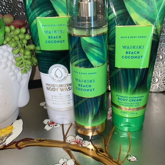 Bath & Body Works | Bath & Body | Bath And Body Works Waikiki Beach Coconut Gift Set Combo ...